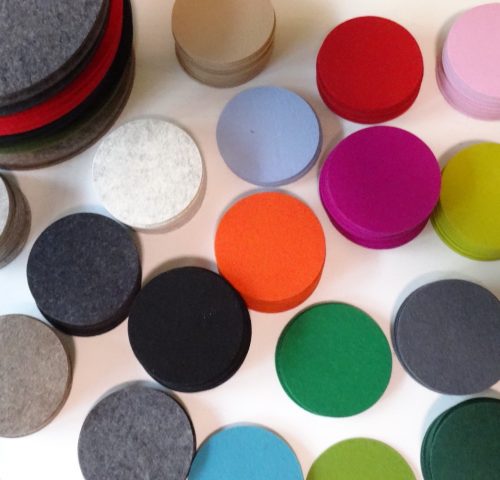 onderzetter vilt - Deja Vu